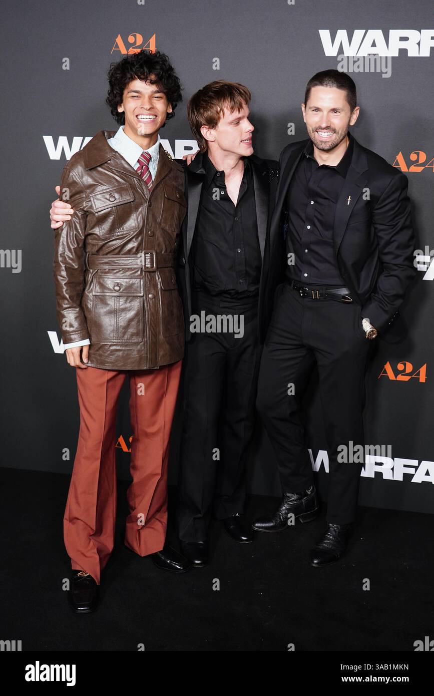 (left to right) D'Pharaoh Woon-A-Tai, Finn Bennett and Evan Holtzman ...