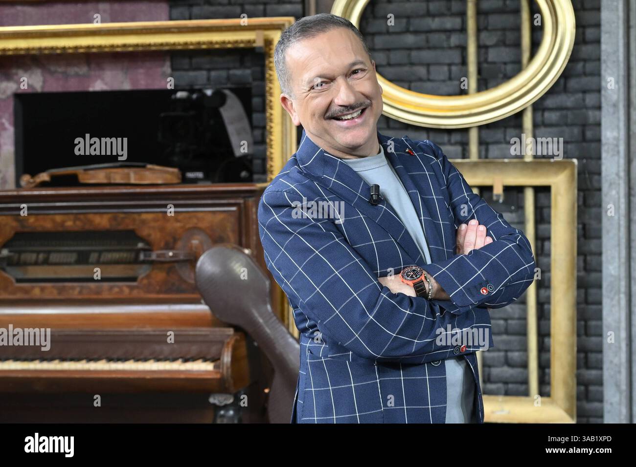 Rome, Italy. 01st Apr, 2025. Rome: Rai Studios ex Dear. Transmission ...