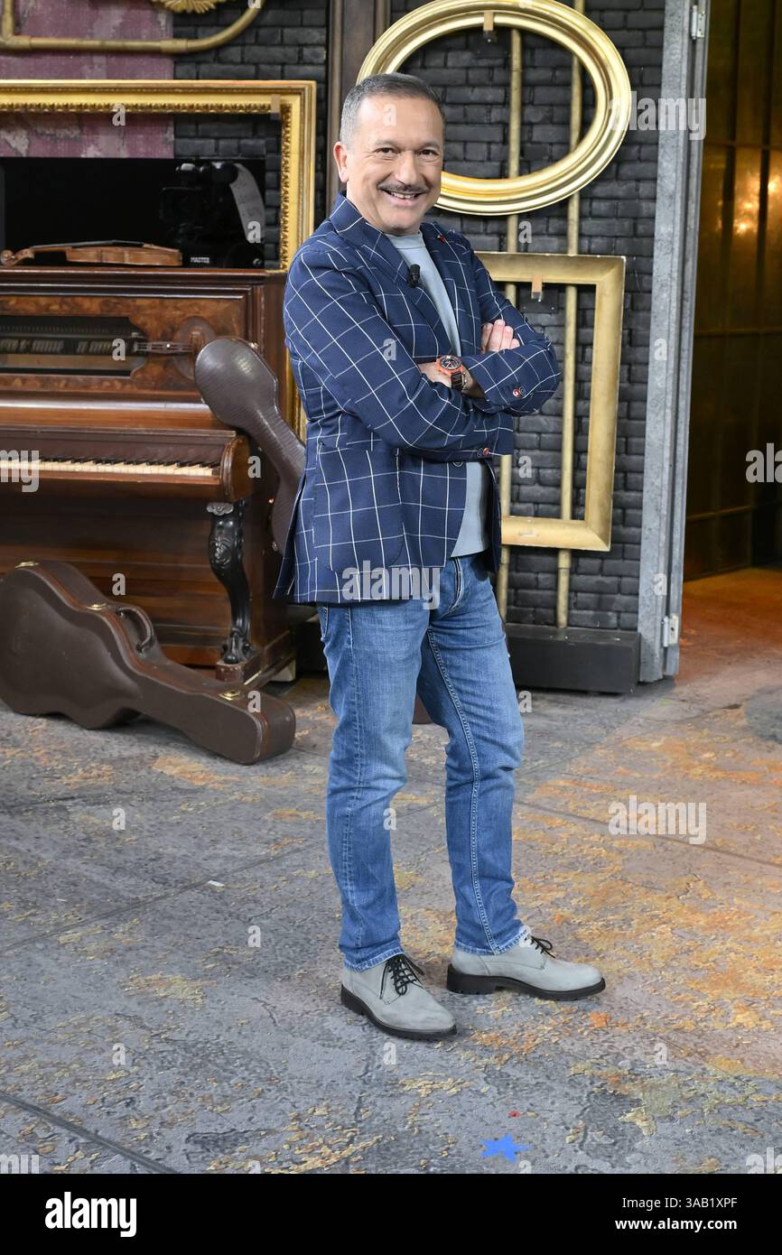 Rome, Italy. 01st Apr, 2025. Rome: Rai Studios ex Dear. Transmission ...