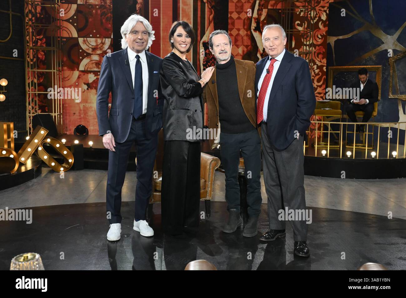 Rome, Italy. 01st Apr, 2025. Rome: Rai Studios ex Dear. Transmission ...