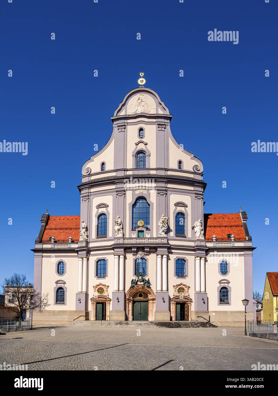 The church of the saint John Baptist in Altotting, Bavaria, is one of ...