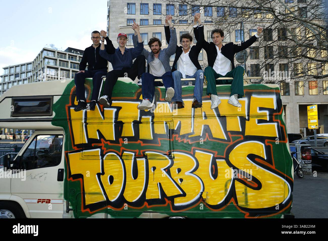 Leonard Fuchs, Bruno Alexander, Max Mattis, Oskar Belton und Emil ...