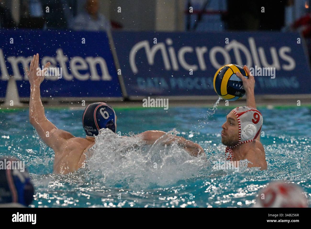 Savona, Italy. 01st Apr, 2025. Flavius Nichita Ilisie (C.S.M. Oradea ...