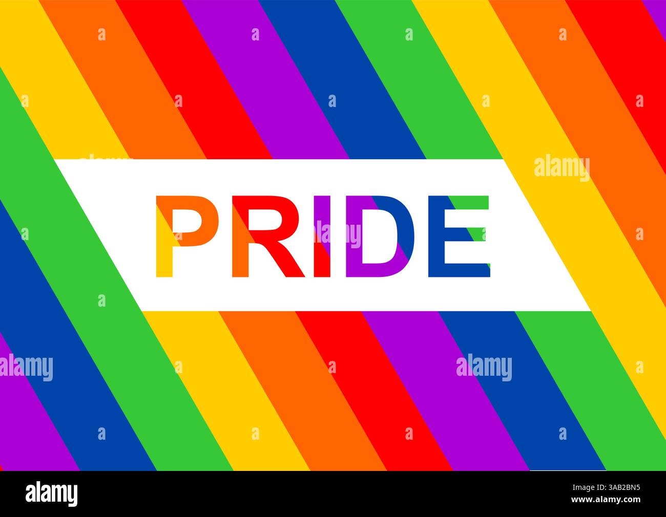 Lgbtqi rainbow flag Stock Vector Images - Alamy