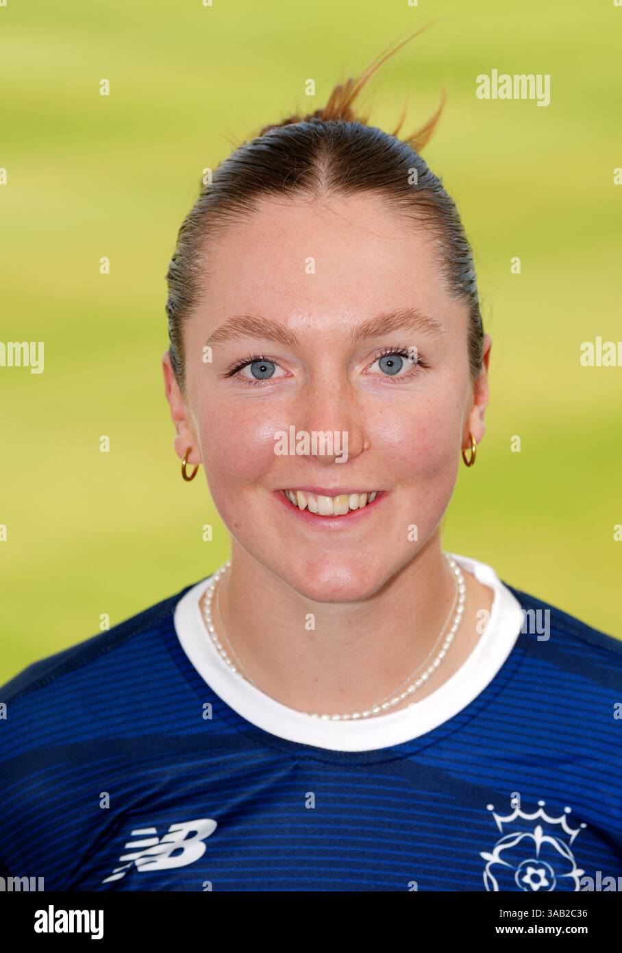 Hampshire's Ella McCaughan during a photocall at the Utilita Bowl ...