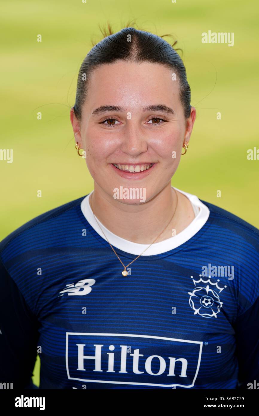 Hampshire's ABi Norgrove during a photocall at the Utilita Bowl ...
