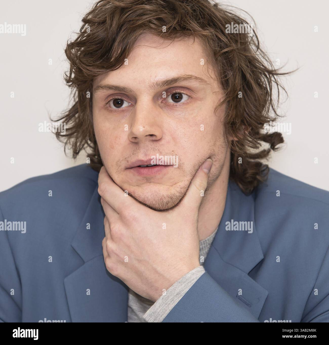 May 22, 2018 - Hollywood, California, U.S. - Actor EVAN PETERS promotes ...