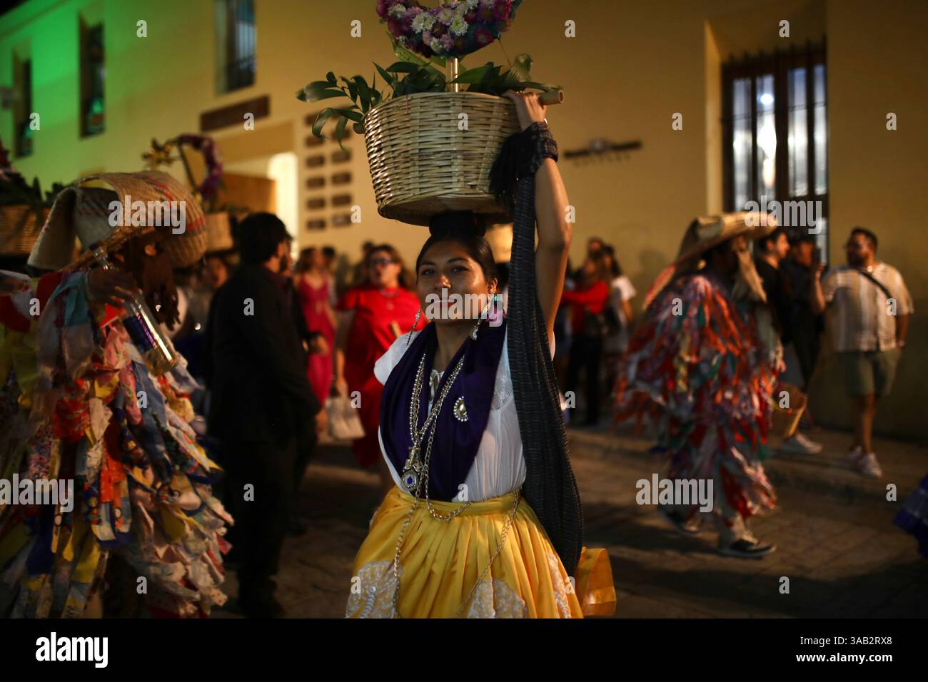 Oaxaca, Mexico. 8th Mar, 2025. A quinceaÃ±era (girl celebrating her ...