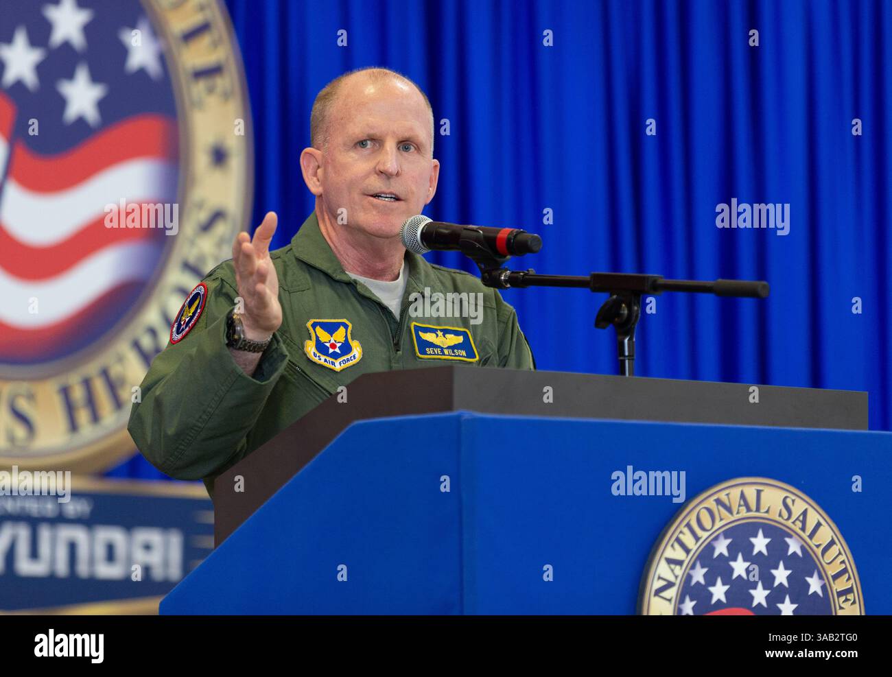 May 25, 2018 - Opa-Locka, Florida, USA - General STEPHEN WILSON, Vice ...