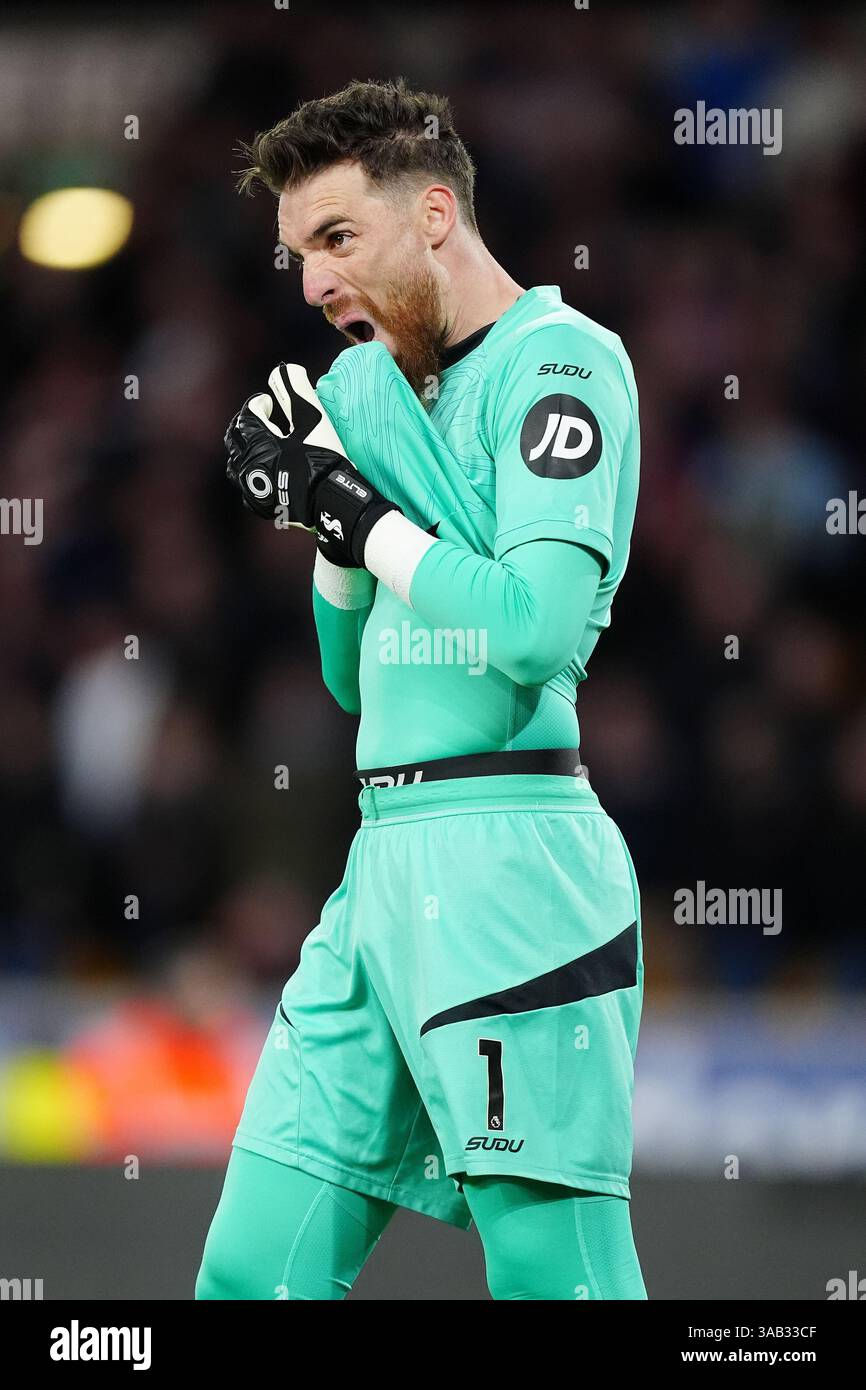 Wolverhampton Wanderers goalkeeper Jose Sa during the Premier League ...