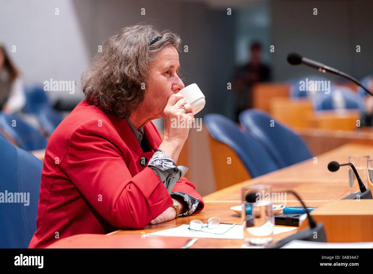 DEN HAAG, NETHERLANDS - APRIL 1: Minister Marjolein Faber during the ...