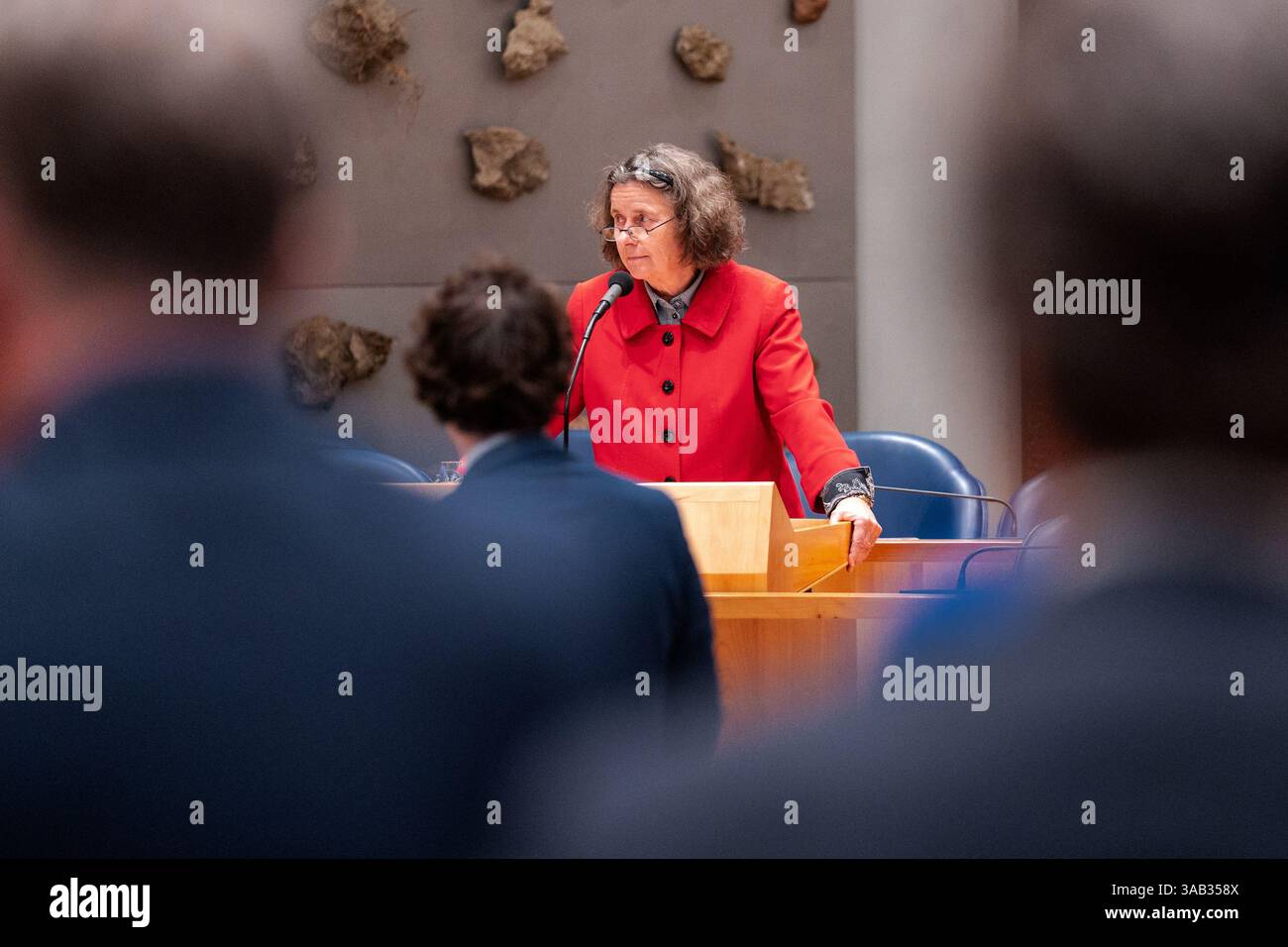 DEN HAAG, NETHERLANDS - APRIL 1: Minister Marjolein Faber during the ...