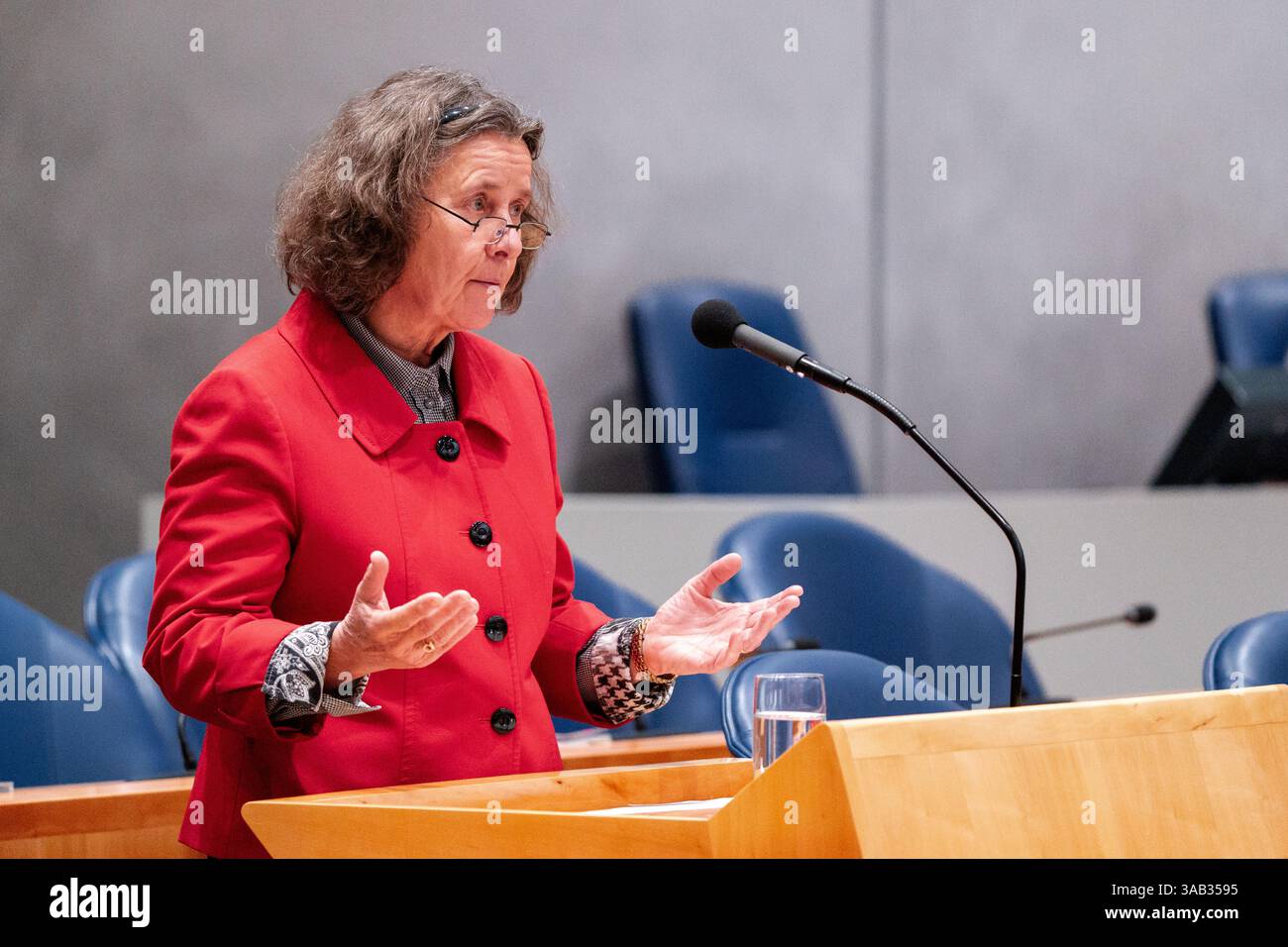 DEN HAAG, NETHERLANDS - APRIL 1: Minister Marjolein Faber during the ...