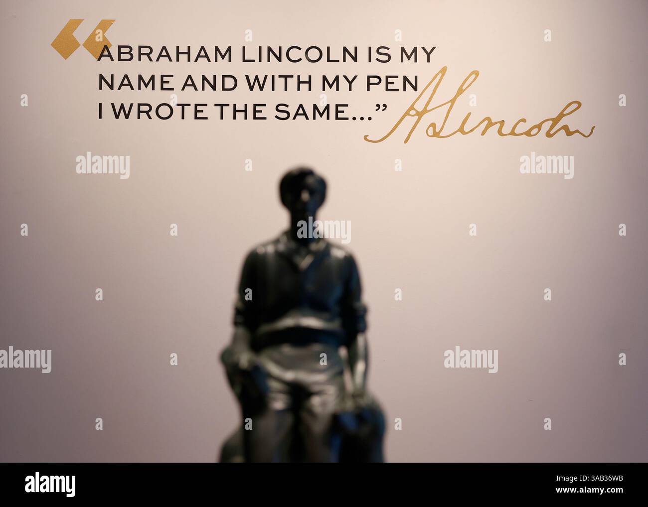 New York, United States. 01st Apr, 2025. Manuscripts, letters, campaign ...