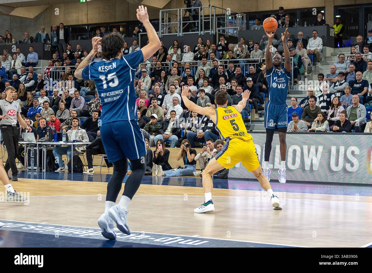 Heidelberg, Deutschland. 31st Mar, 2025. Bakary Dibba (MLP Academics ...