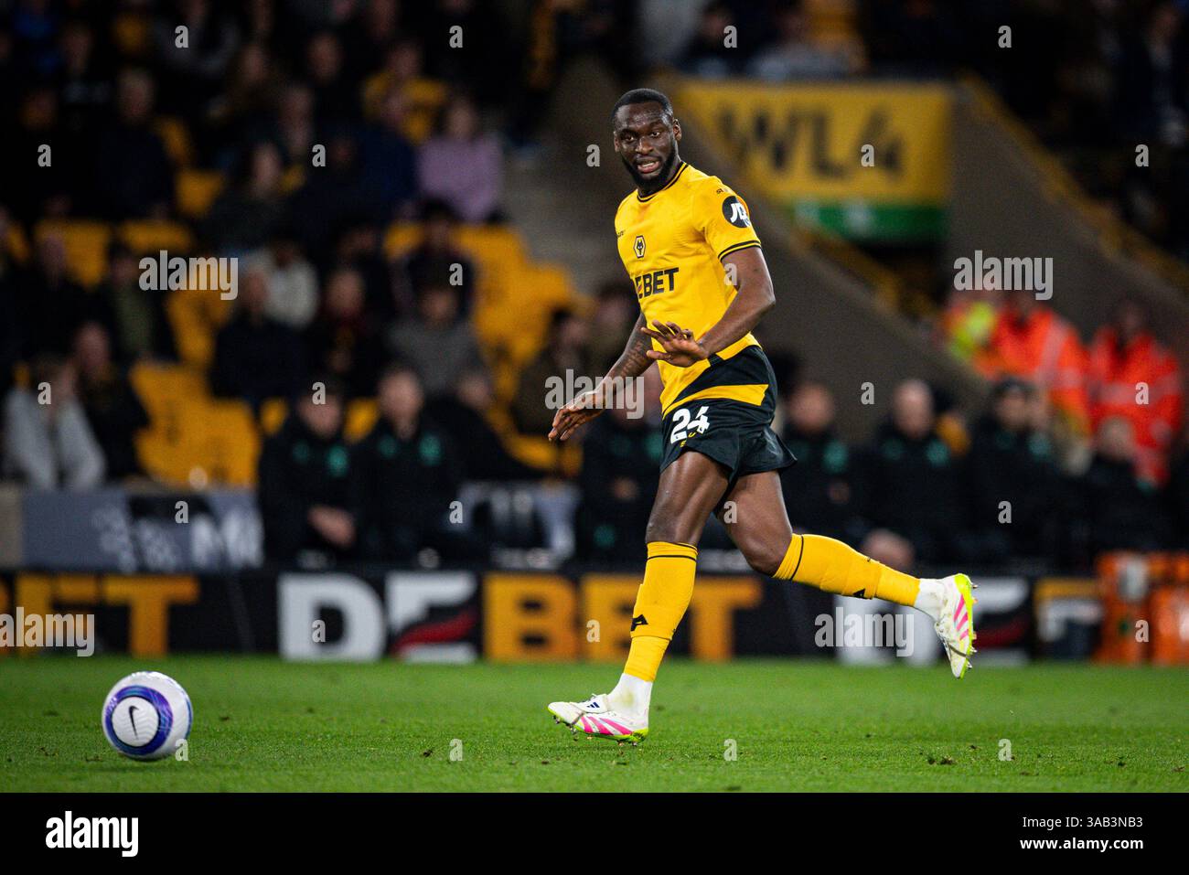 1st April 2025; Molineux Stadium, Wolverhampton, West Midlands, England ...
