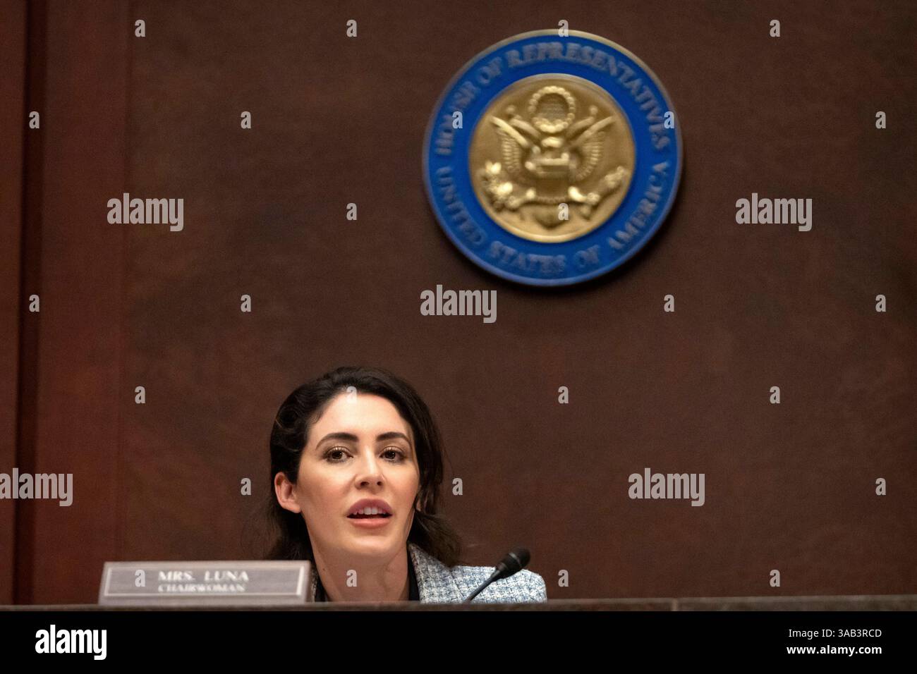 Rep. Anna Paulina Luna, R-Fla., speaks during a hearing of the House ...