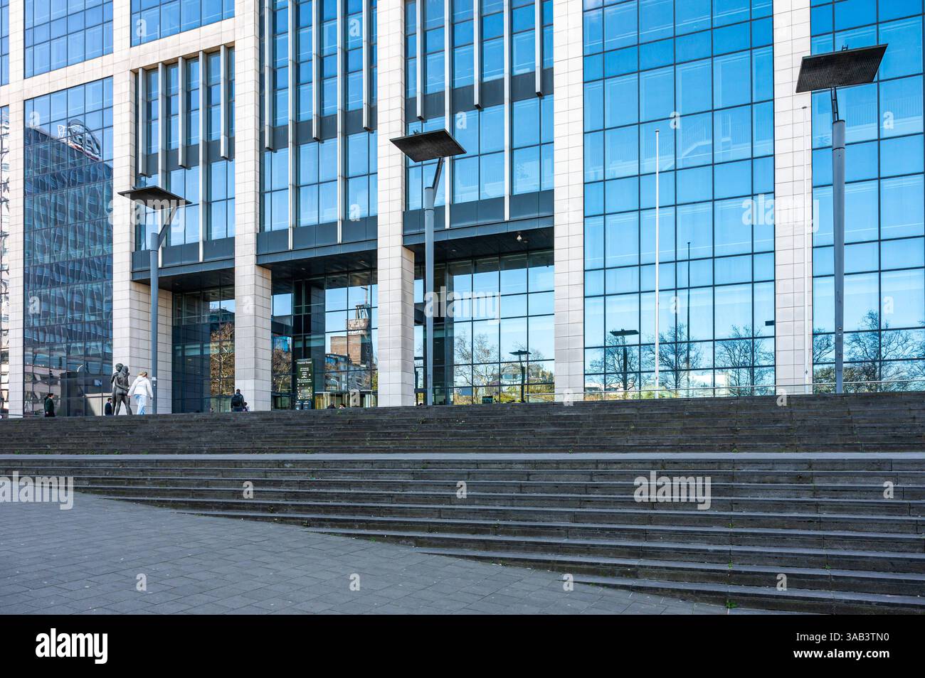 Finance tower, the FOD FIN, a federal governmental organisation for ...