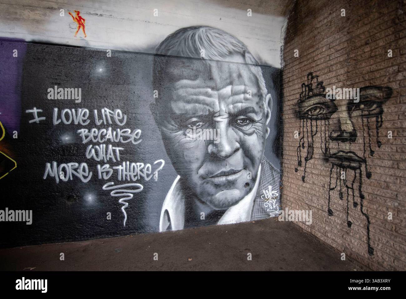 Anthony hopkins graffiti hi-res stock photography and images - Alamy