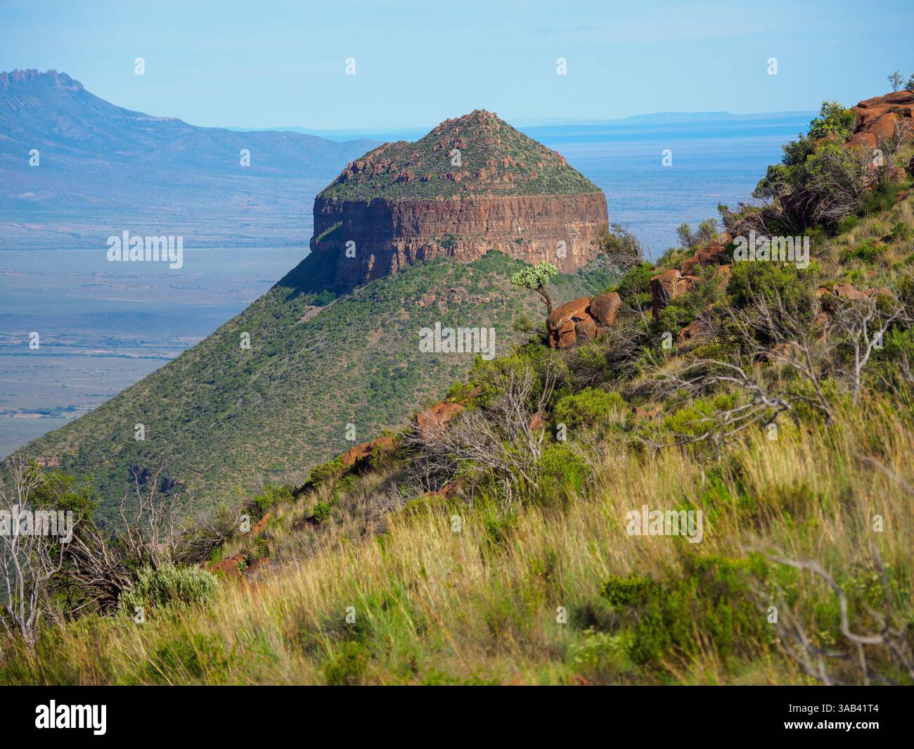 The valley of Desolation, Camdeboo National park, Graaff-Reinet, South ...