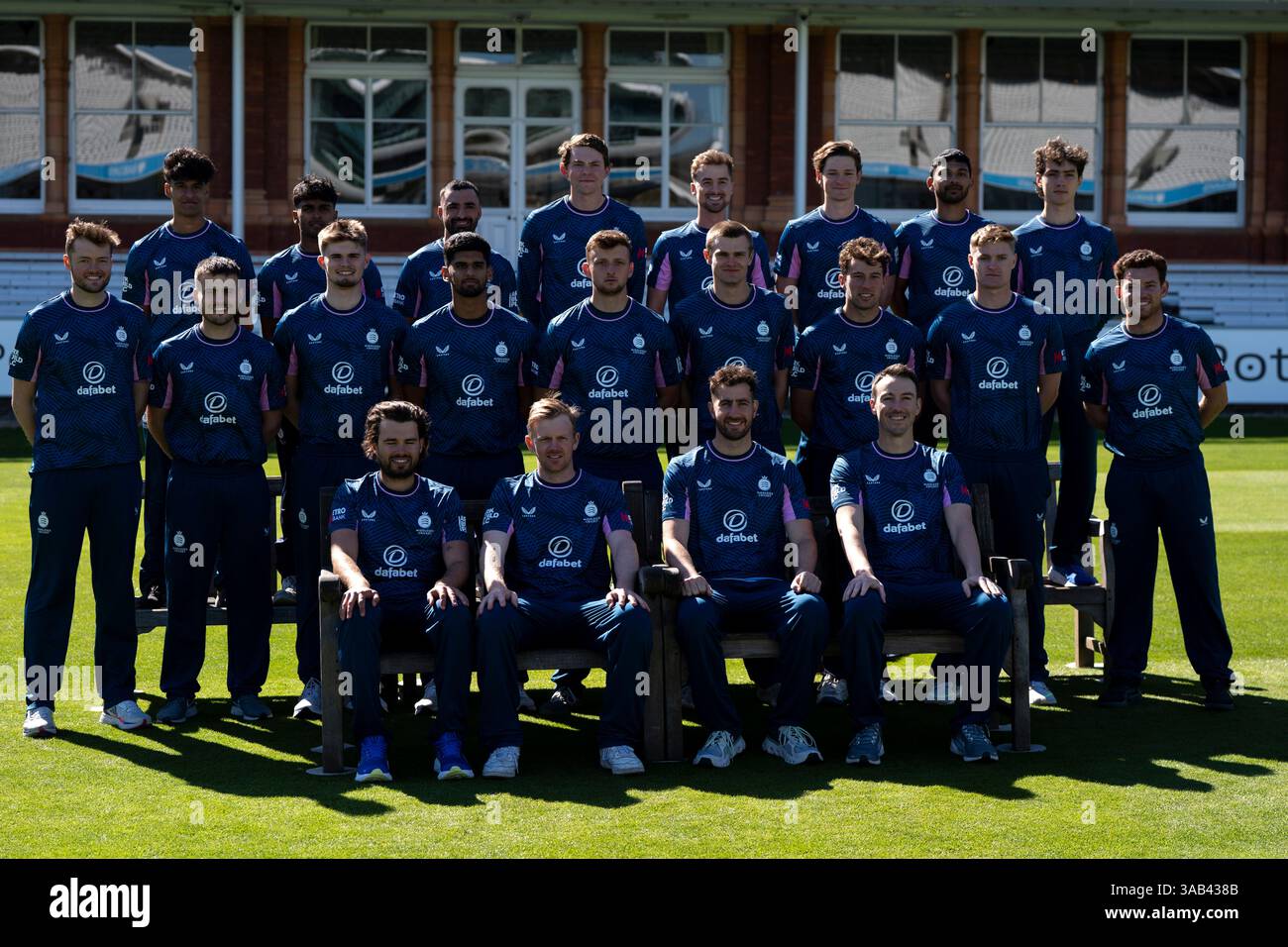 Middlesex Metro Bank One-Day Cup team group during a photocall at Lord ...