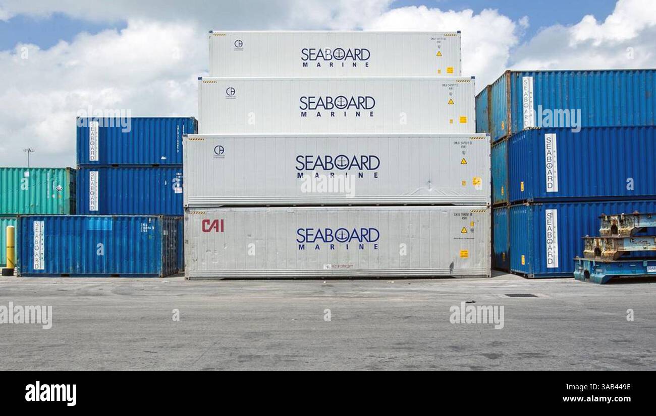 May 15, 2018 - USA - Refrigerated containers are used to ship bananas ...