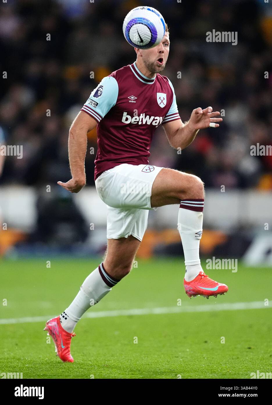 West Ham United's Niclas Fullkrug in action during the Premier League ...