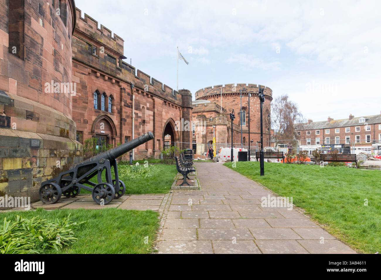 Carlisle Citadel with the Eastern Tower Stock Photo - Alamy