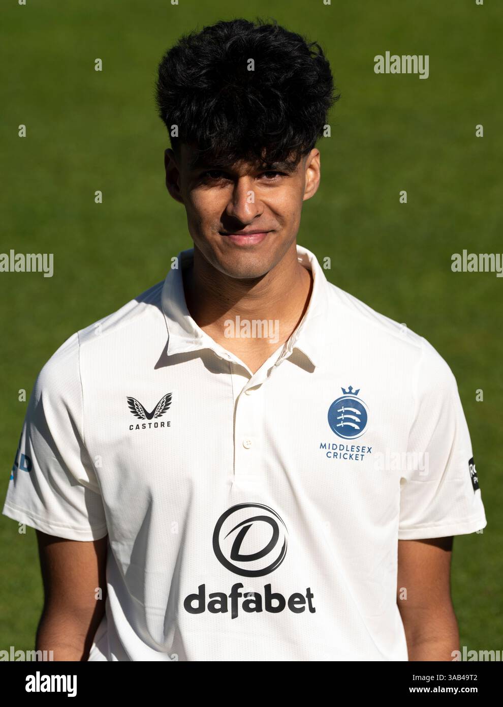 Naavya Sharma during a photocall at Lord's Cricket Ground, London ...