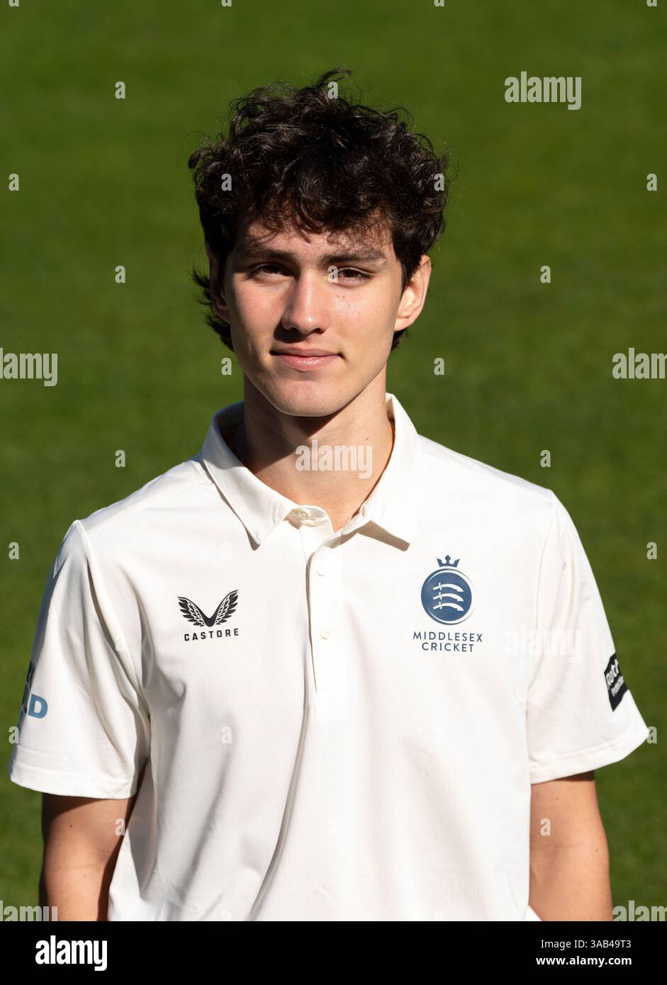 Seb Morgan during a photocall at Lord's Cricket Ground, London. Picture ...