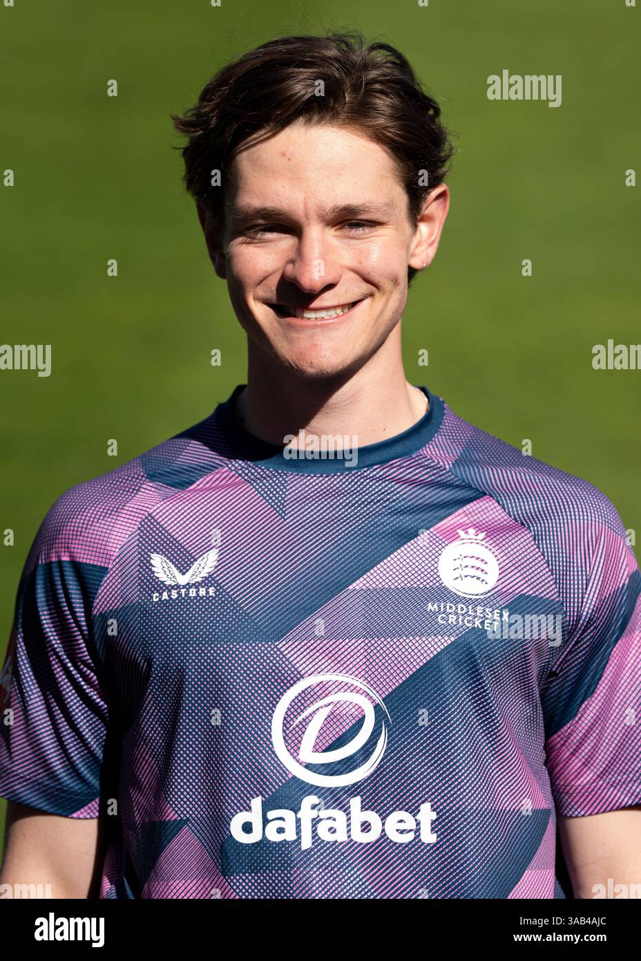 Jack Davies during a photocall at Lord's Cricket Ground, London. Picture date: Tuesday April 1 ...