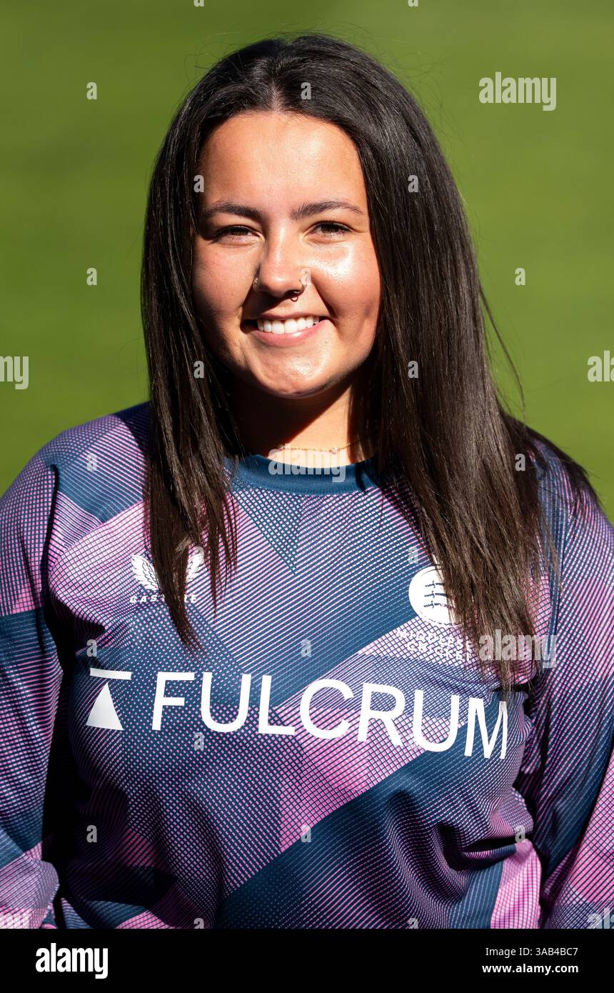 Lucy Porter during a photocall at Lord's Cricket Ground, London ...