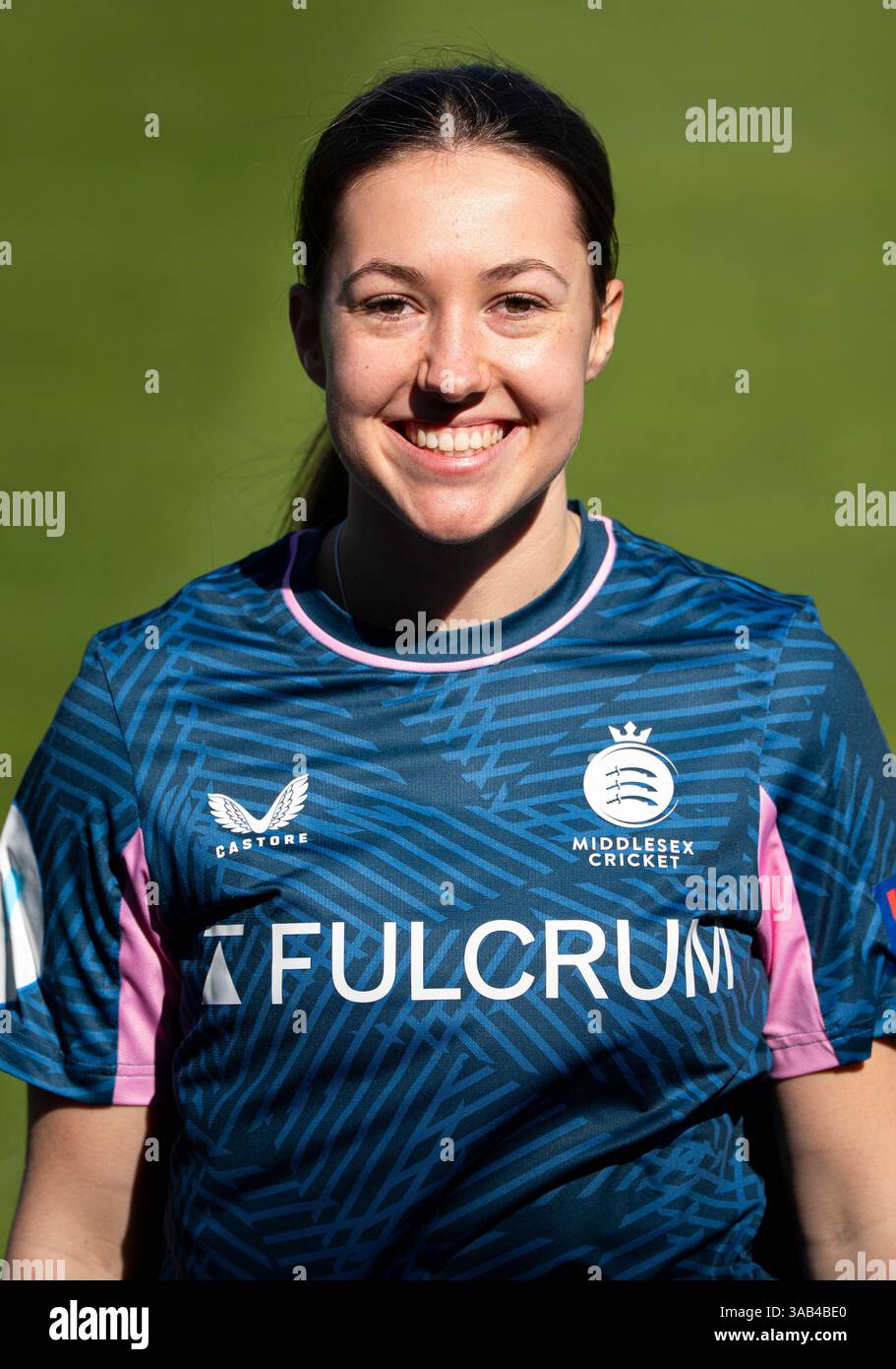 Lauren Turner during a photocall at Lord's Cricket Ground, London ...
