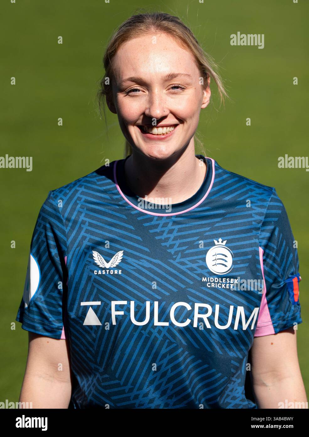Katie Wolfe during a photocall at Lord's Cricket Ground, London ...