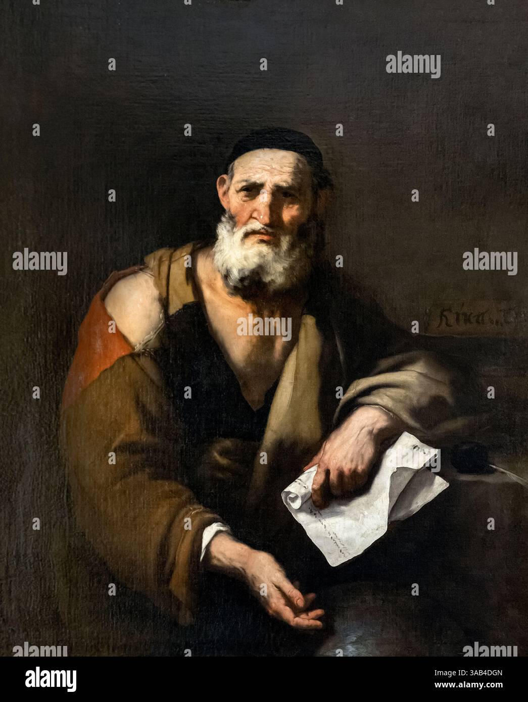 Pinacoteca Querini Stampalia - Leucippus - Luca Giordano Stock Photo ...