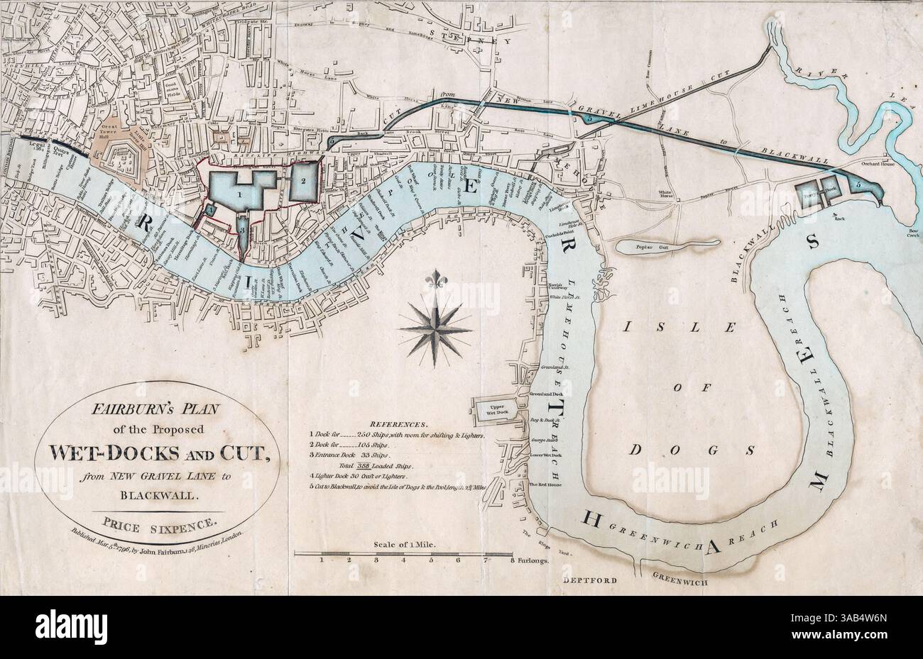 1796 map hi-res stock photography and images - Alamy