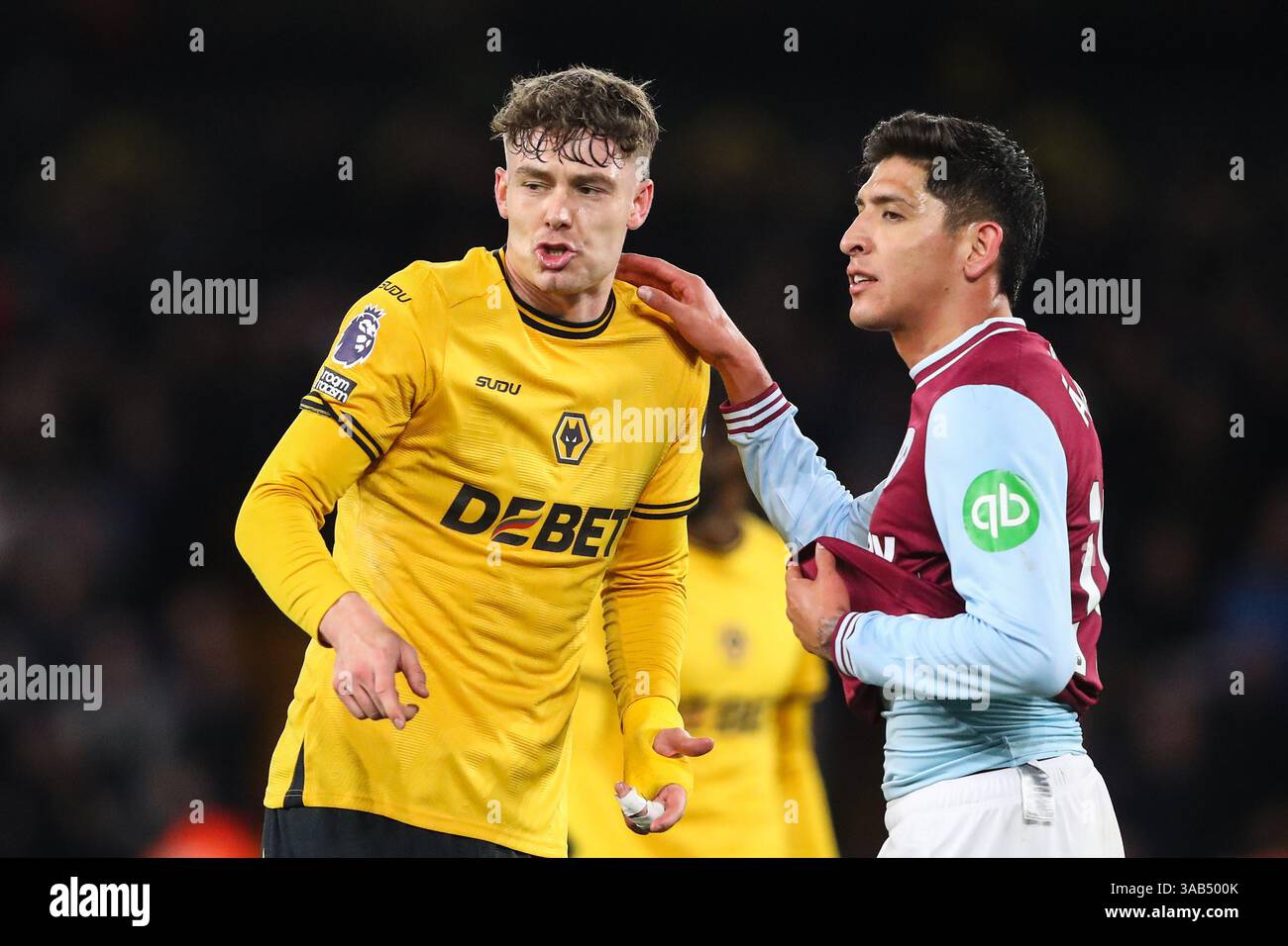 Wolverhampton, UK. 01st Apr, 2025. Jörgen Strand Larsen of ...