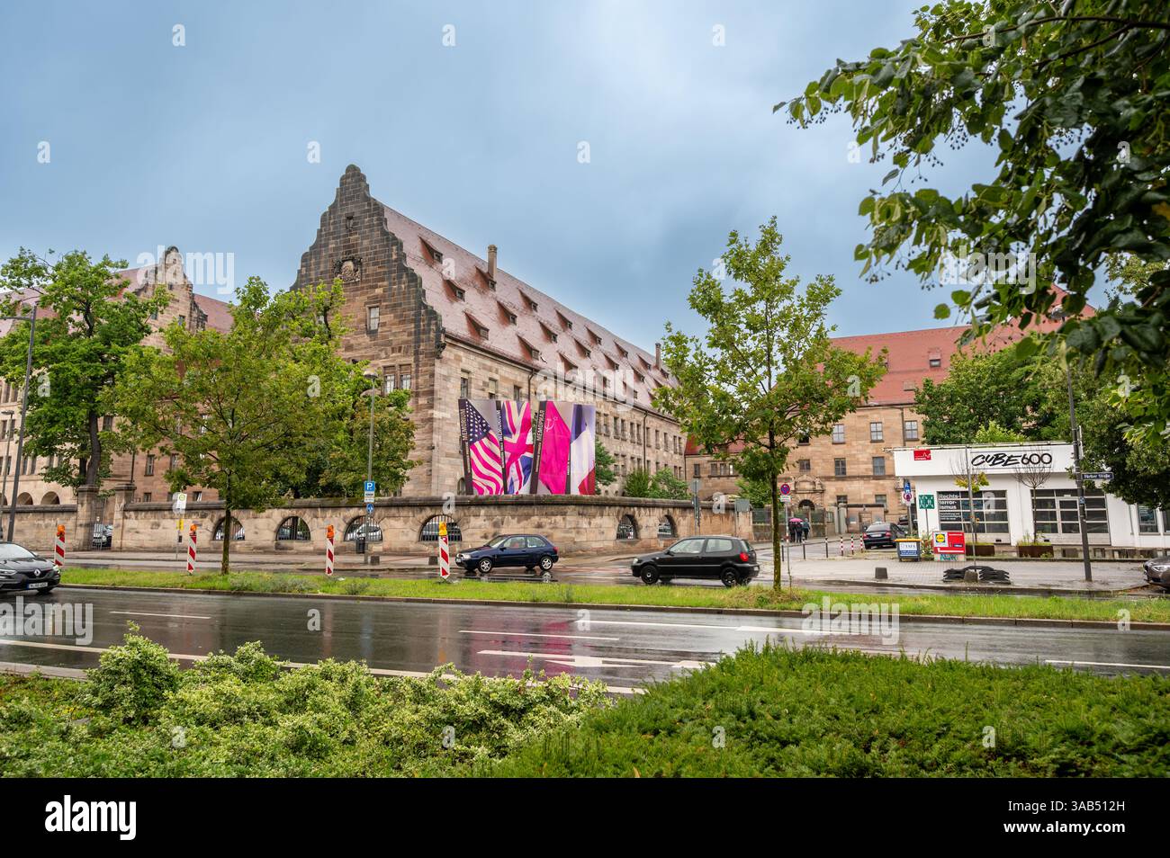 Nuremberg, Germany, August 1, 2023. The Nuremberg Trial Memorial Museum ...