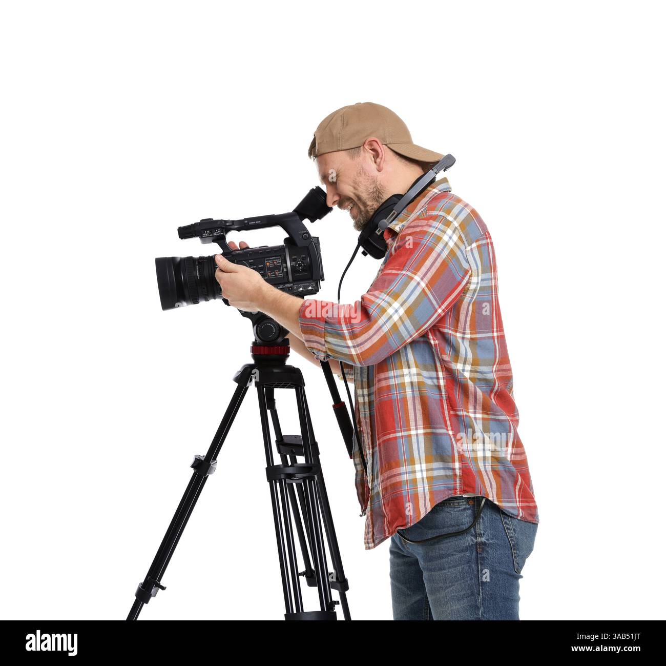Professional video camera setup hi-res stock photography and images - Alamy