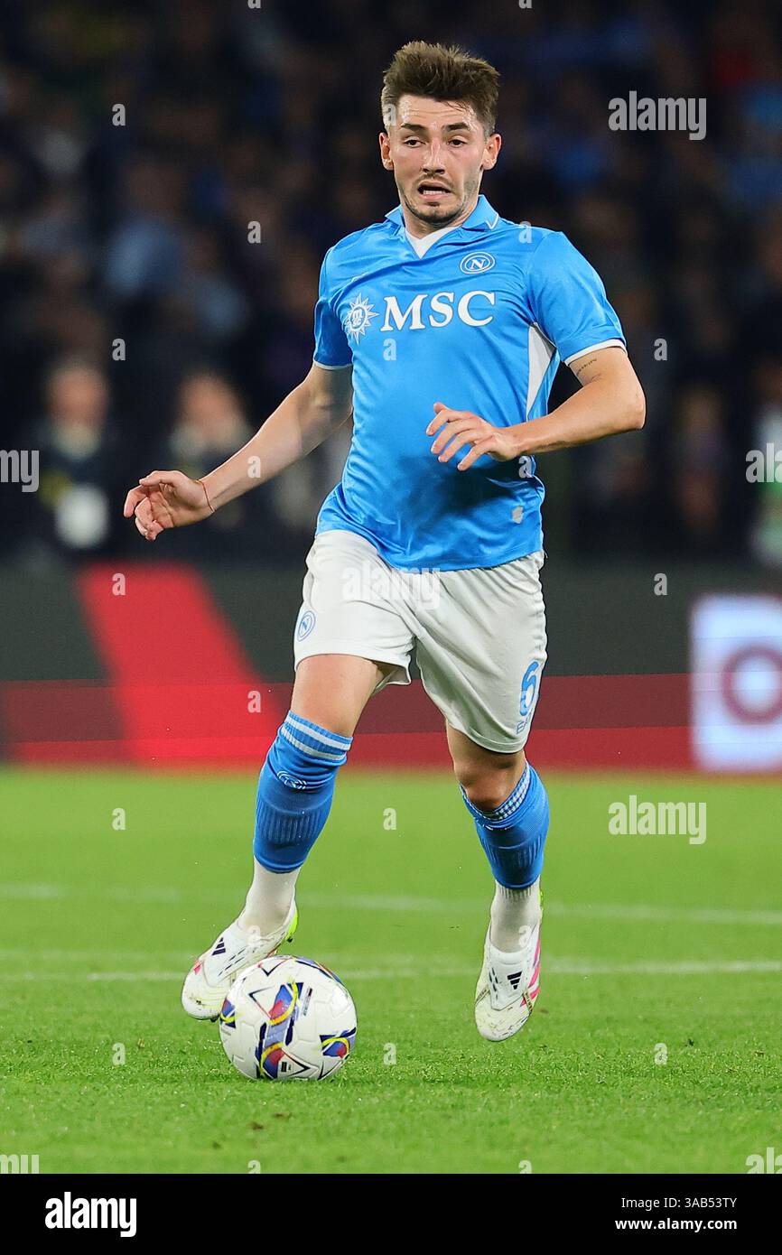Billy Gilmour of SSC Napoli during the Serie A football match between ...