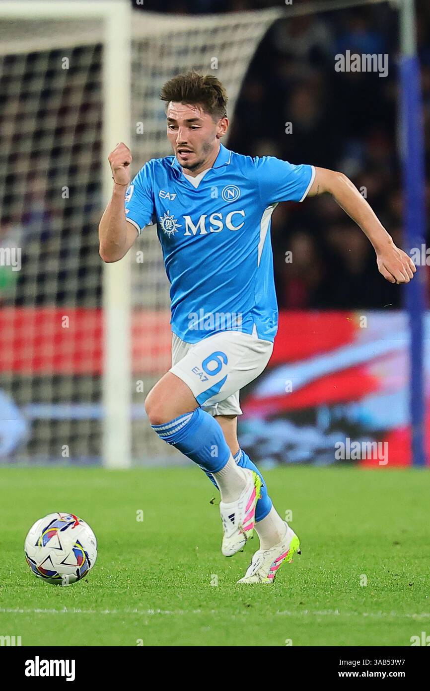 Billy Gilmour of SSC Napoli during the Serie A football match between ...