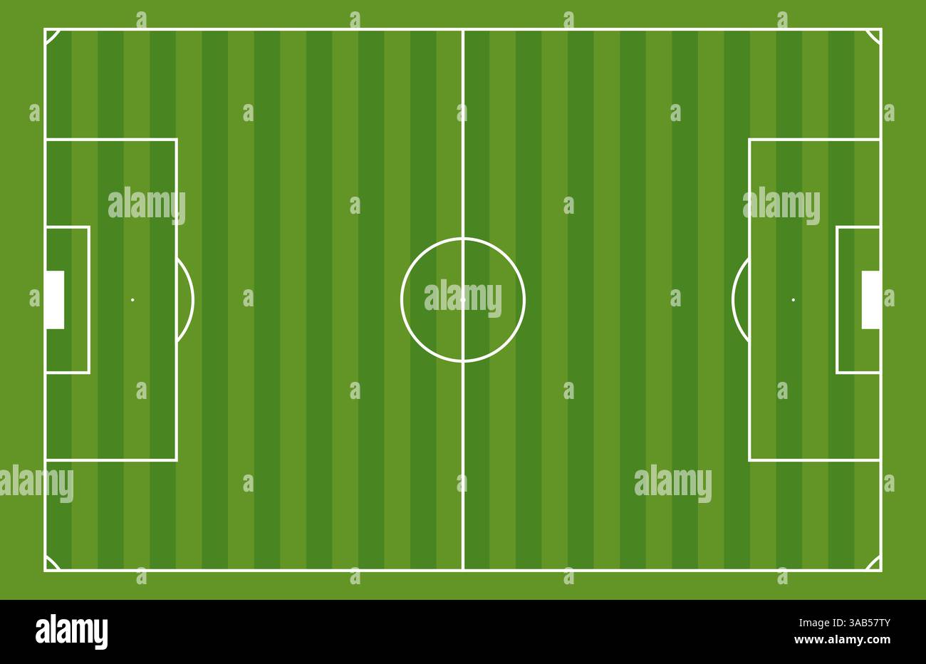 Soccer stadium plan with ball position markers. Pitch line texture and ...