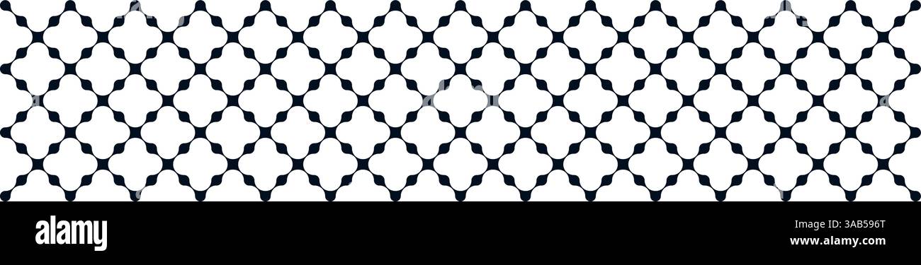 Molecular round metaball connect pattern. Organic blob shapes and ...