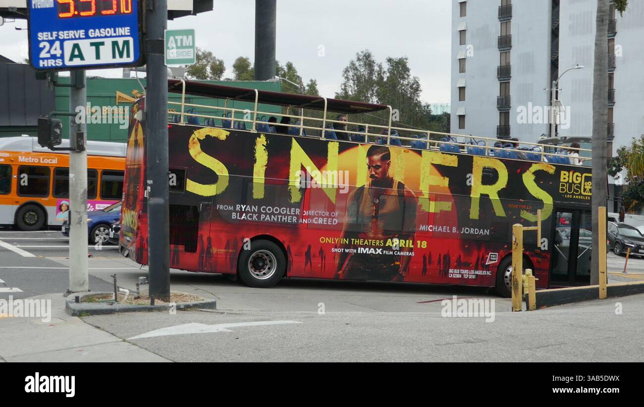 Los Angeles, California, USA 31st March 2025 Michael Bl Jordan Sinners ...
