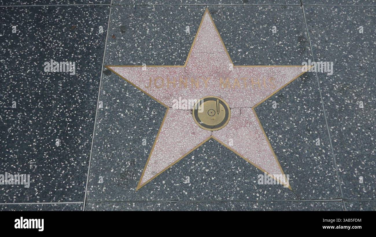 Los Angeles, California, USA 31st March 2025 Singer Johnny Mathis ...