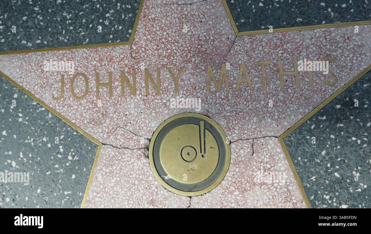Los Angeles, California, USA 31st March 2025 Singer Johnny Mathis ...
