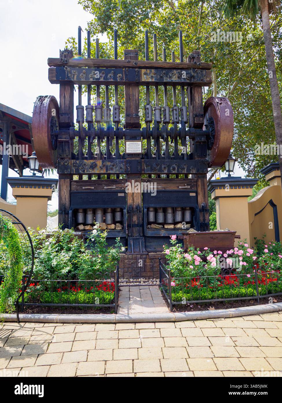 Gold Reef City Theme Park, amusement park, Johannesburg, South Africa ...