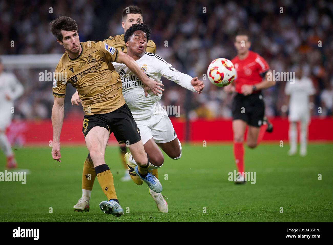 Spanish King Cup (Copa del Rey) soccer match Real Madrid vs Real ...
