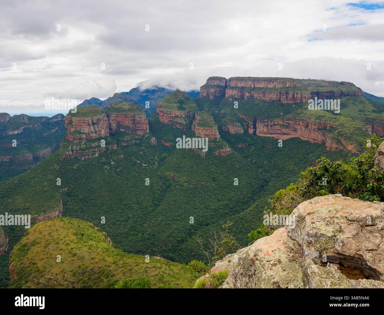 Three rondavels viewpoint, Mpumalanga, South Africa Stock Photo - Alamy