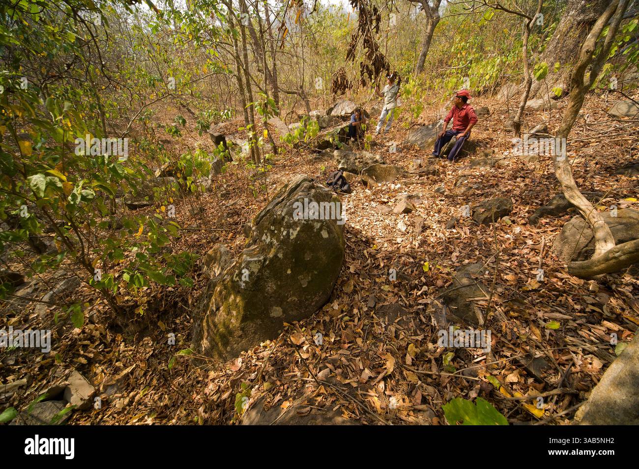 Arguably the rock from where Jim Corbett shot the Thak maneating ...